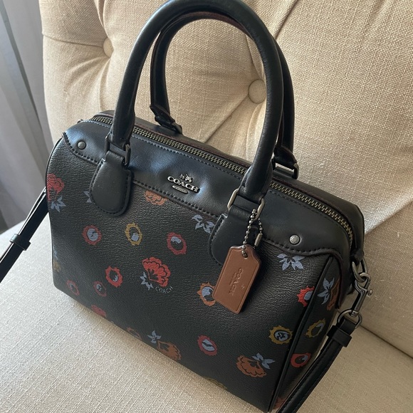 Coach | Bags | Coach Top Handle Satchel Crossbody In Black | Poshmark